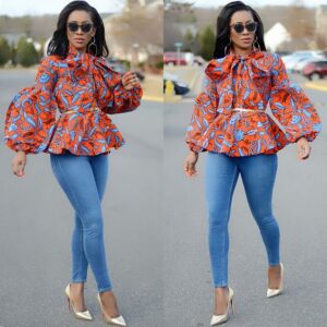 Ankara kitenge Tops 25 Styles - Reny styles