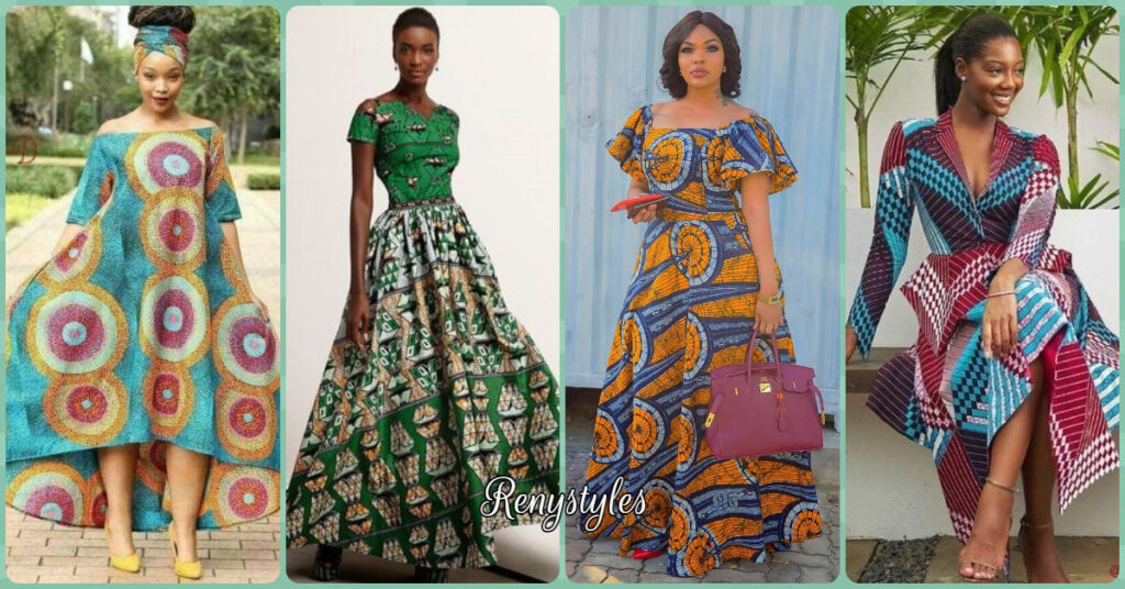 Beautiful kitenge wear - Reny styles
