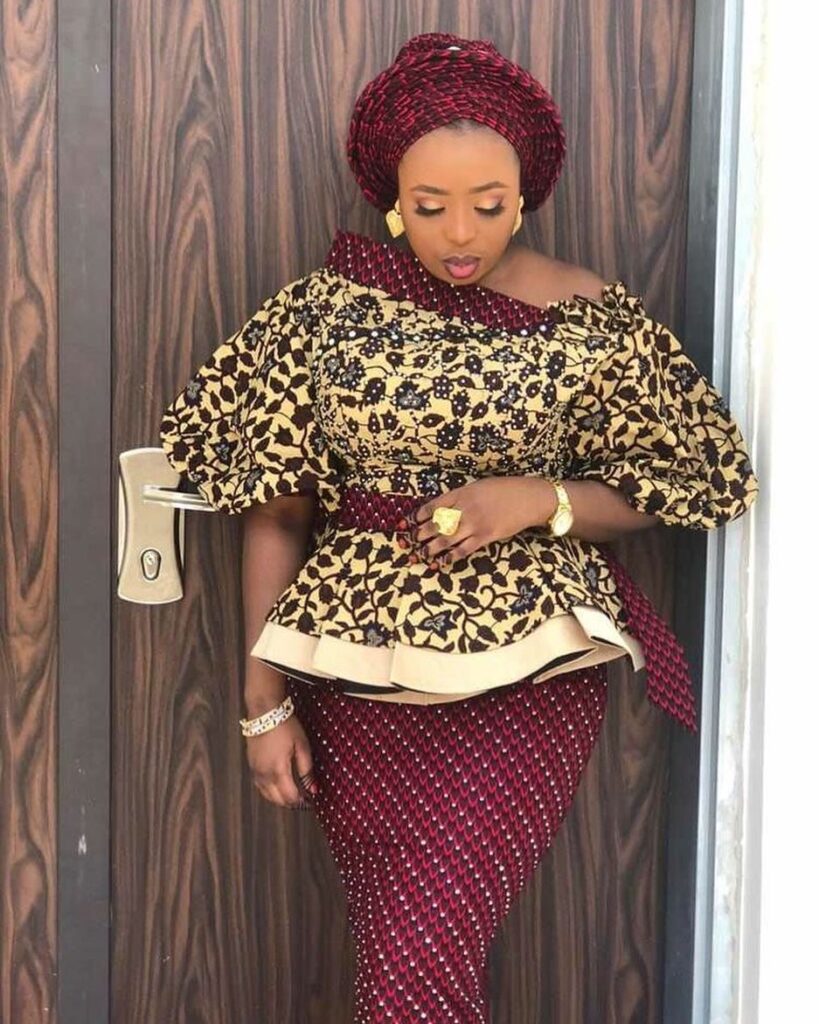 Top Ankara gele 2023 is so perfect for fall and winter - Reny styles