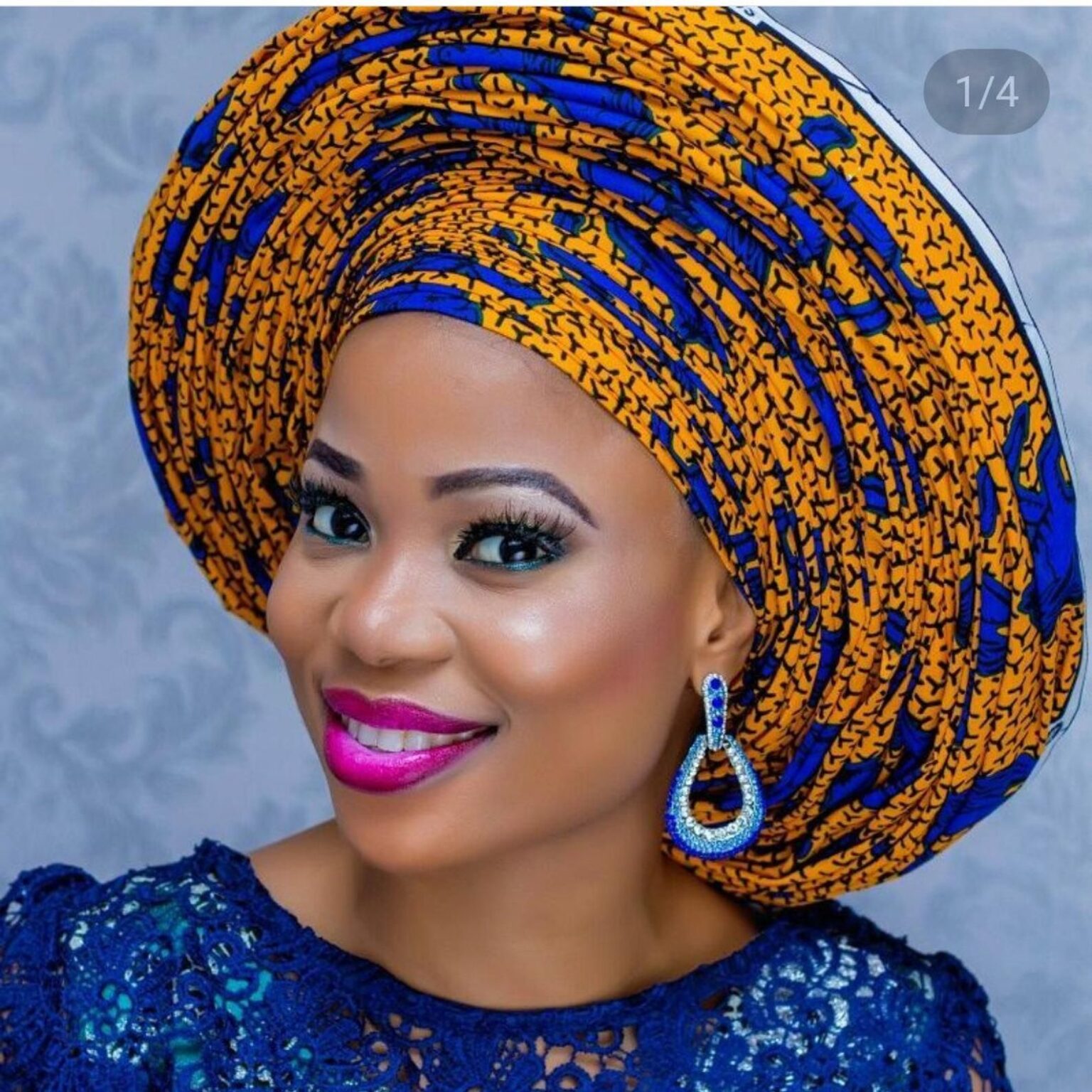Top Ankara gele 2023 is so perfect for fall and winter - Reny styles
