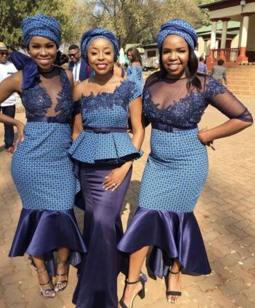 Top 10 Shweshwe Designs for Women and Men - Reny styles