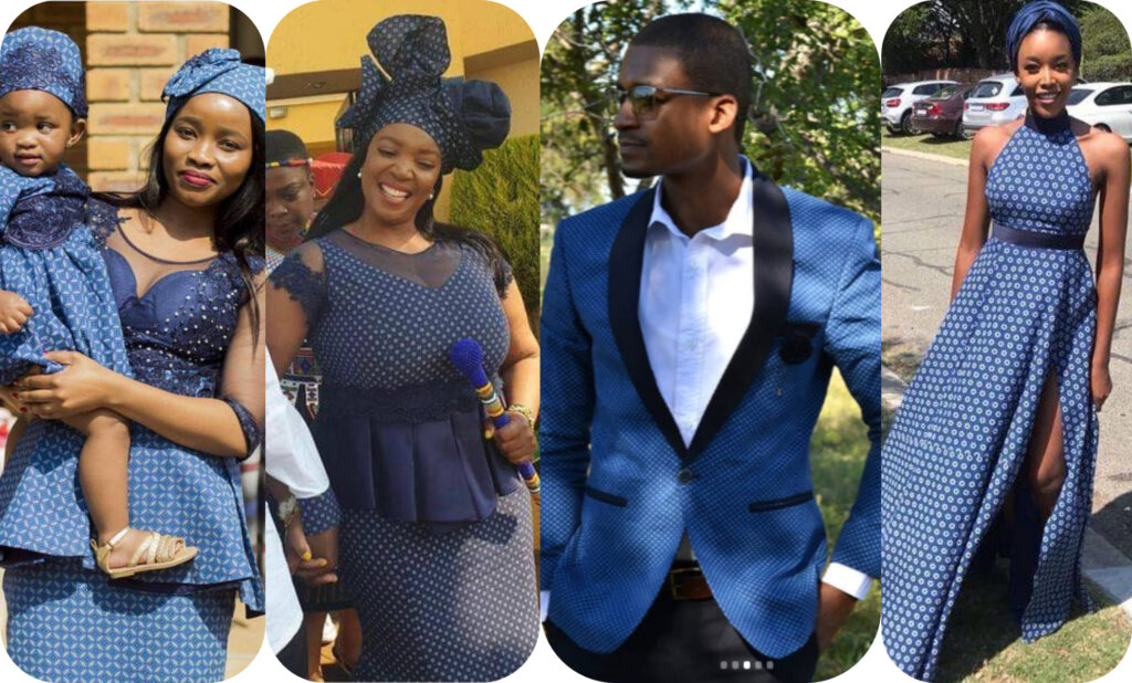 Top 10 Shweshwe Designs for Women and Men - Reny styles