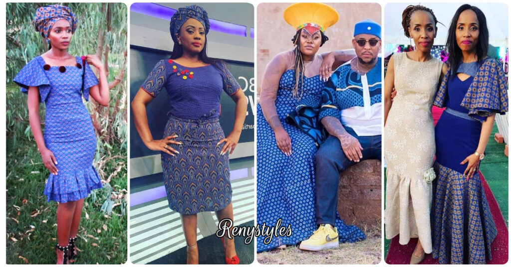 Smart & beautiful ShweShwe Dresses Outfits - Reny styles