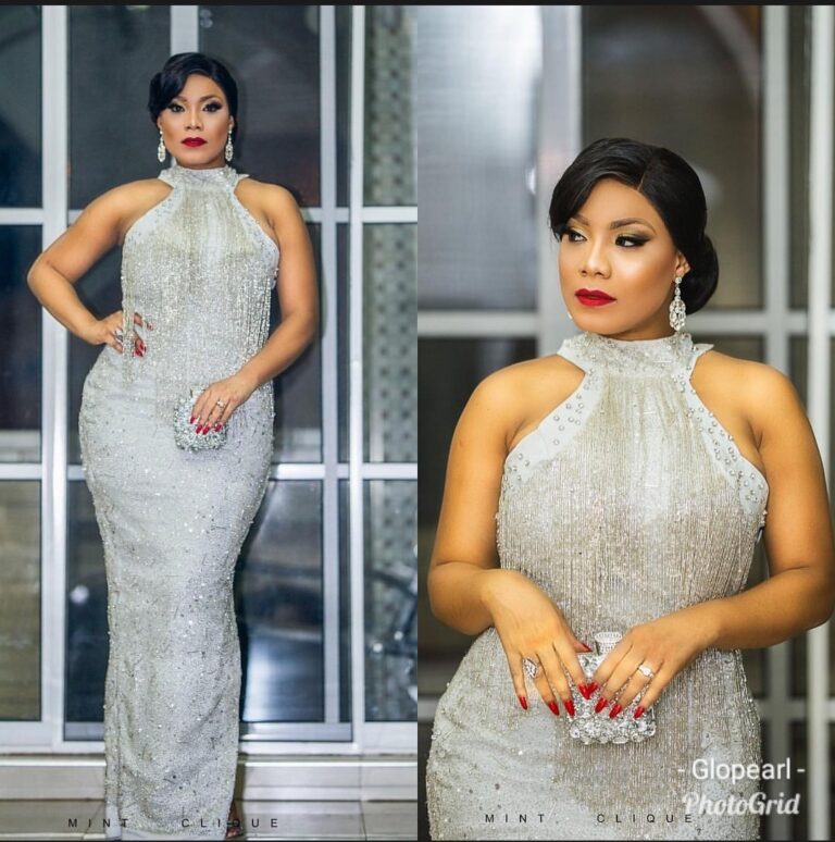 BEAUTIFUL SIMPLE DINNER GOWNS STYLES FOR LADIES - Reny styles