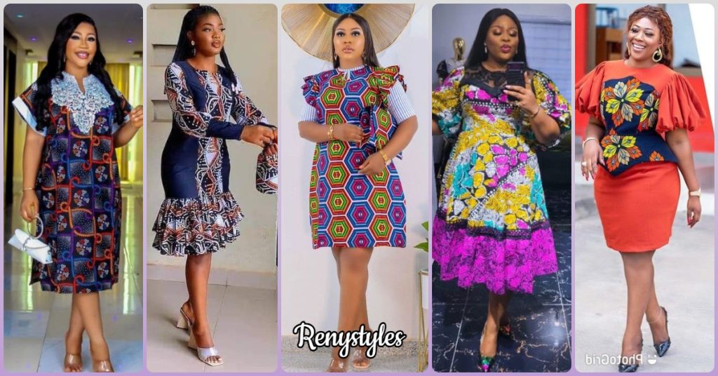 The Most Gorgeous Short Ankara Styles For Women With Curves - Reny styles