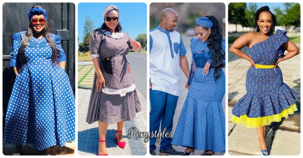 Latest shweshwe fabrics Designs for Sophisticated Ladies - Reny styles