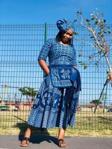 Best Shweshwe Dress Designs 2025 - Reny styles